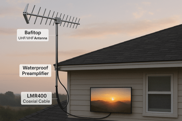 Does the Time of Day Affect Antenna Reception? | Bafitop