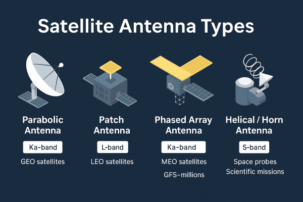 What Type of Antennas Are Used on Satellites? | Satellite Antenna Guide