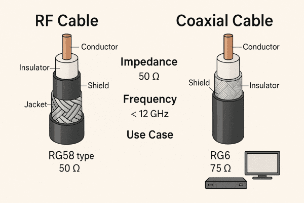 Is an RF Cable the Same as a Coaxial? | RF Cable vs. Coax Explained
