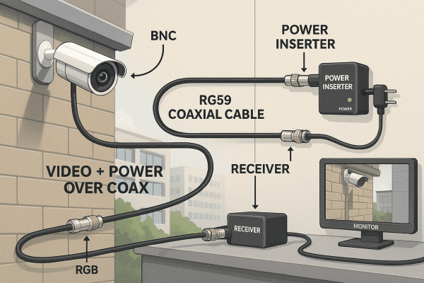 Can Coaxial Cables Carry Current? | Bafitop PoC & Power Guide