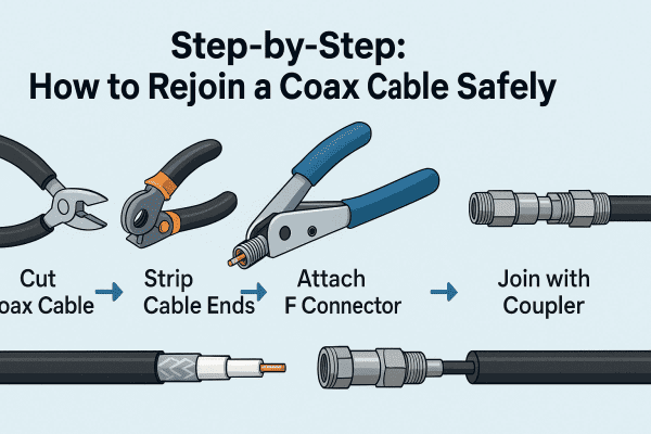 Can You Cut and Rejoin a Coaxial Cable? | Bafitop Repair Guide