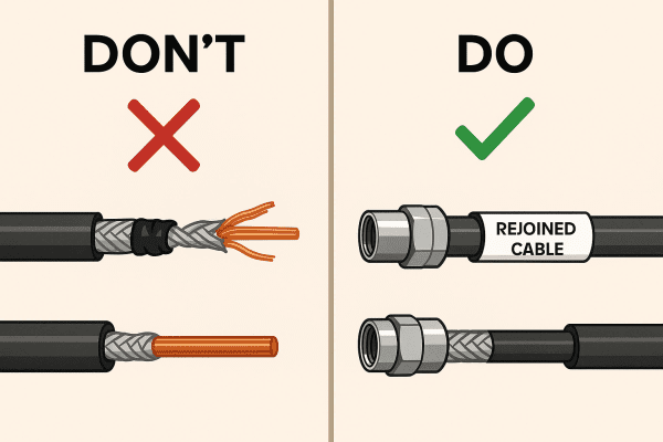 Can You Cut and Rejoin a Coaxial Cable? | Bafitop Repair Guide