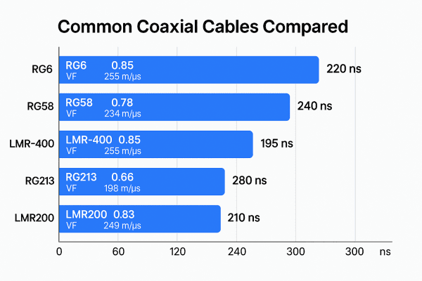 What Is the Speed of an RF Signal Through Coaxial Cable? | Bafitop ...