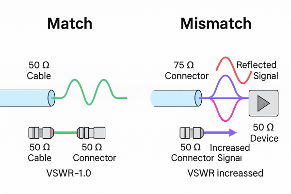 What Does Impedance Mean in Coaxial Cables? | 50 Ohm vs 75 Ohm Explained