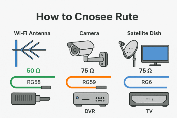 What Does Impedance Mean in Coaxial Cables? | 50 Ohm vs 75 Ohm Explained