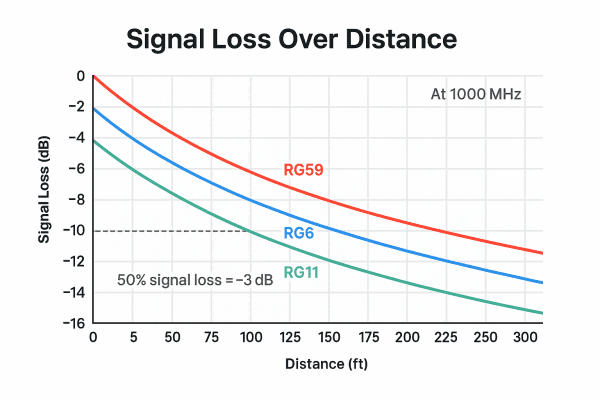 Does the Length of a Coaxial Cable Affect Signal? | Long-Run Cable ...