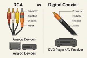 Is an RCA Cable the Same as a Digital Coaxial? | Audio Cable Guide