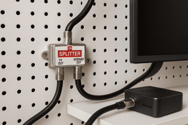 What Is a Coaxial Cable and Splitter? Structure, Use, and Setup Guide