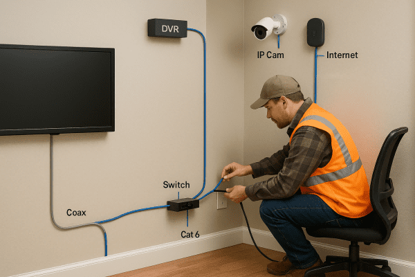 Should I Use Coax or Cat6 Cable? Full Comparison Guide for Installers