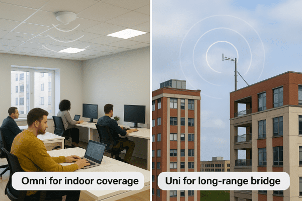 What Is a Unidirectional and Omnidirectional Antenna? | Antenna ...