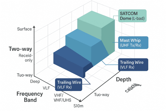Which Type of Antennas Are Used in Submarines? | Underwater ...