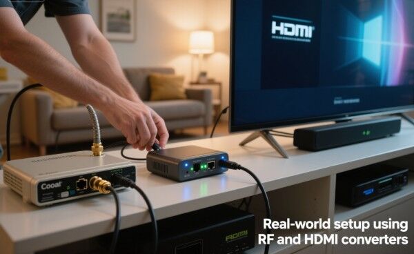 How to Convert a Coax Output from a Cable Box to HDMI | Step-by-Step Guide