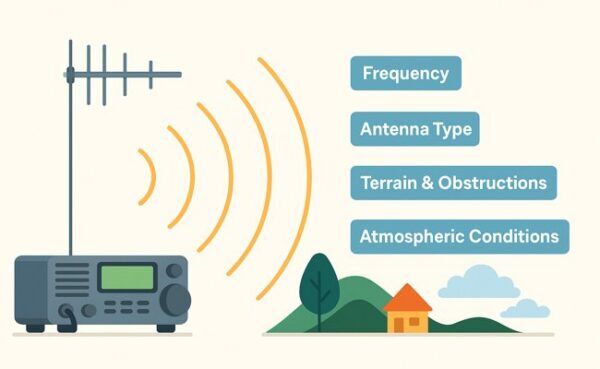 How Far Can a 100W Ham Radio Transmit? Real-World Ranges & Setup Tips