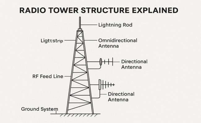 What Is the Function of a Radio Tower? | Telecom & RF Guide