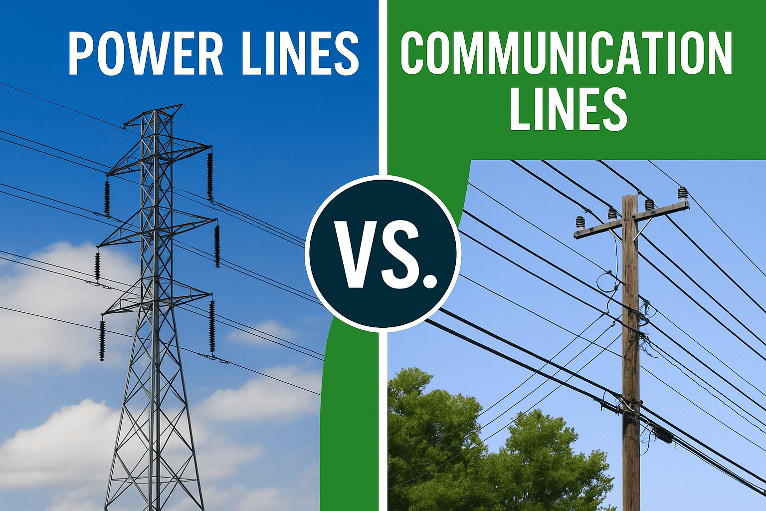 Power Lines vs. Communication Lines: What’s the Difference and Why It ...