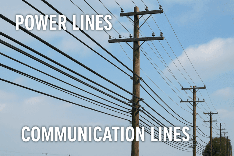 Power Lines vs. Communication Lines: What’s the Difference and Why It ...