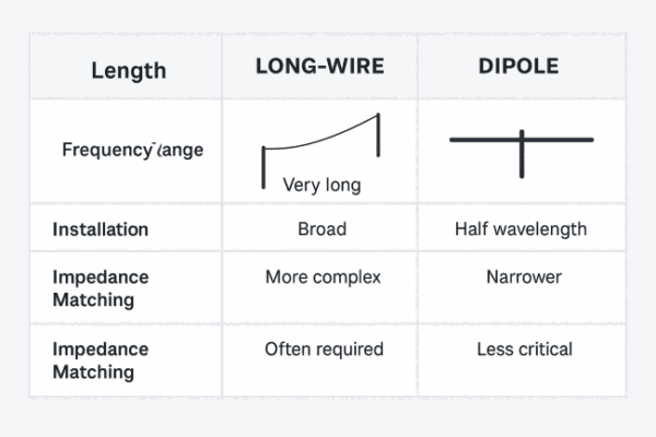 Long-Wire vs. Dipole Antennas: Differences, Applications, and Selection ...